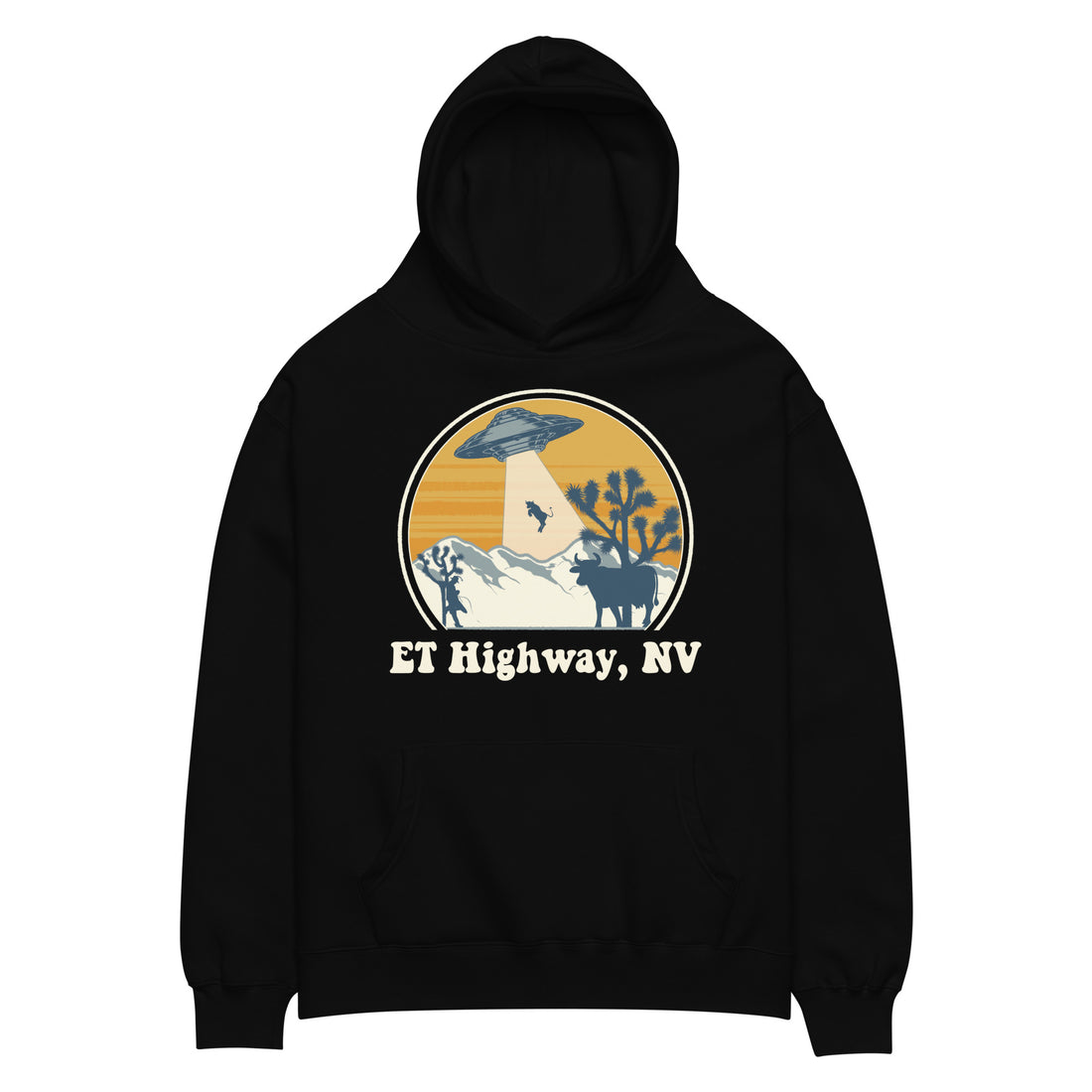 ET Highway Unisex Oversized Hoodie – Extraterrestrial Highway